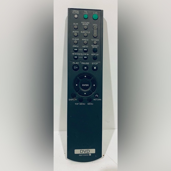 Sony | Cameras, Photo & Video | Sony Rmtd41a Remote Control Dvd Cd ...